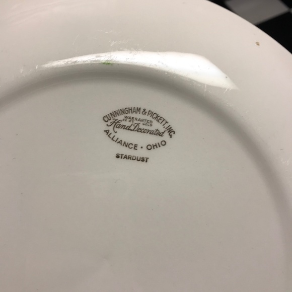 Vintage America | Dining | Vintage 95s Cunningham Pickett Stardust ...